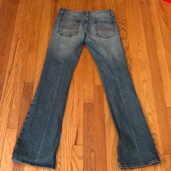 Sk Jeans | Jeans | Vintage Flare Jeans With Jeweled Trim | Poshmark